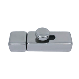 316-Grade Stainless Steel Spring-Loaded Sliding Latch