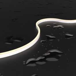 Silicone Slim Flexible Neon LED Strip IP67 - Side View - 4mm x 8mm